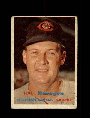 1957 HAL NARAGON TOPPS #347 INDIANS *G6493 | eBay