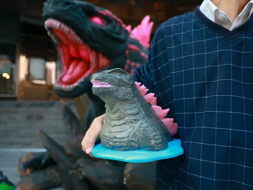 Godzilla X Kong The New Empire Godzilla Popcorn Bucket Brand New ...