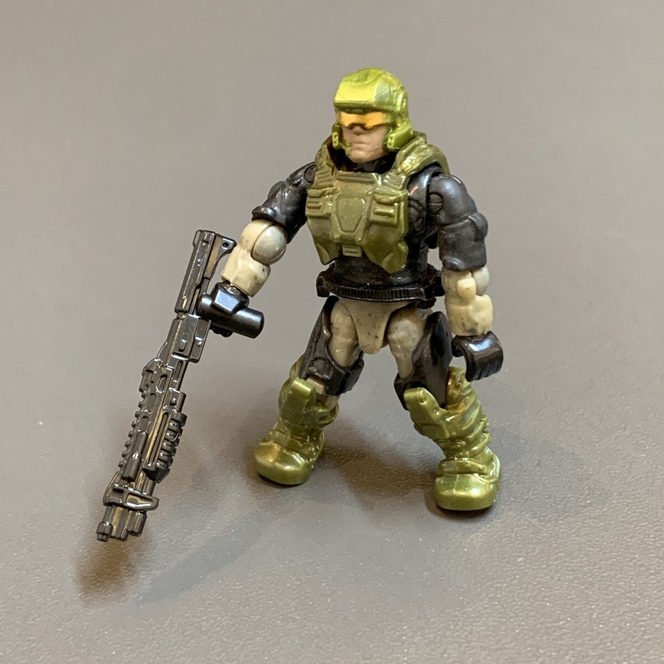 5X HALO Mega Construx UNSC Marine v2 FIGURES 2019 GFT67 UNSC Marine ...