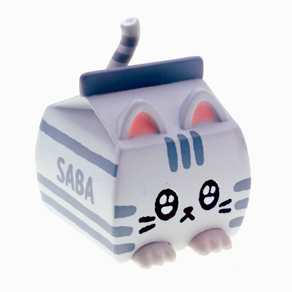 Surprise Cute Milk Carton Cat Figure Random Japanese Blind Box Bag ...