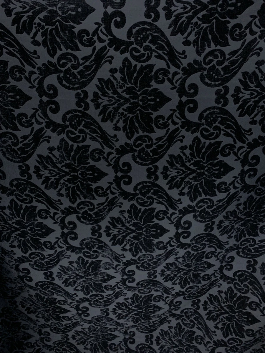 Black Brocade Pattern