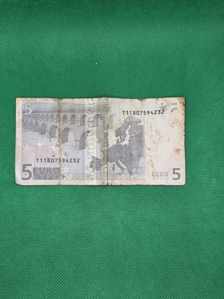 2002 Five Euro Note France | eBay UK