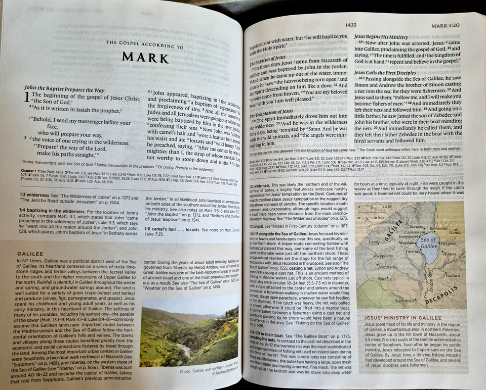 ESV Archaeology Study Bible (2024 Brown / Walnut Imitation Leather) New ...