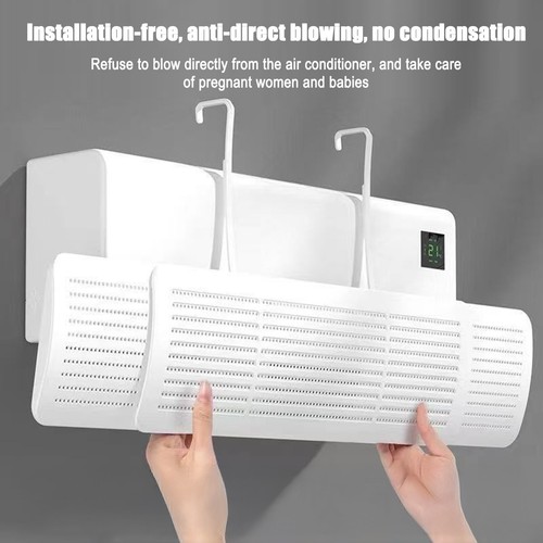 to Install Ac Wind Deflector Hanging Ac Wind Deflector Air for Anti ...