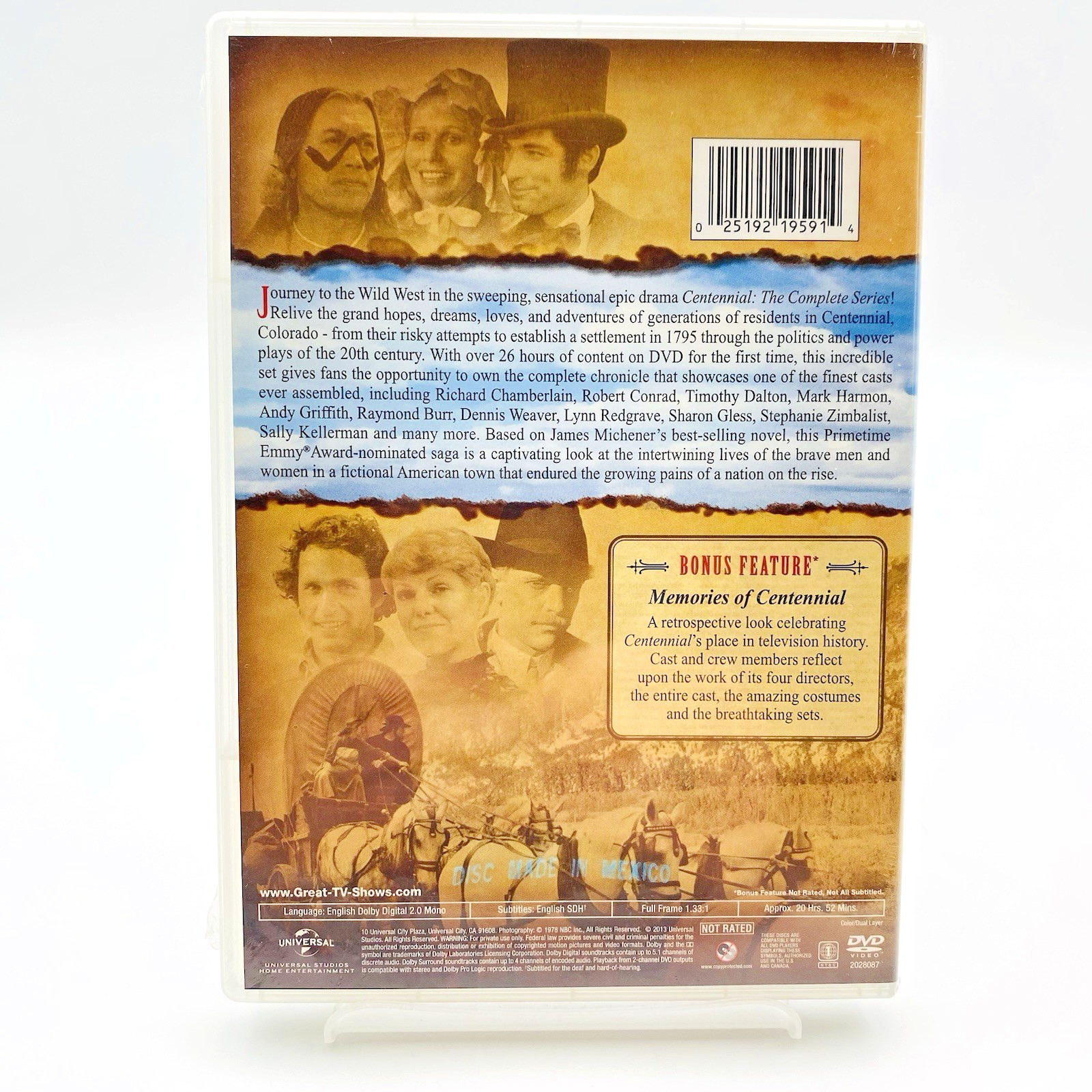 Centennial: The Complete Series (DVD, 2013, 6-Disc Set) for sale online ...