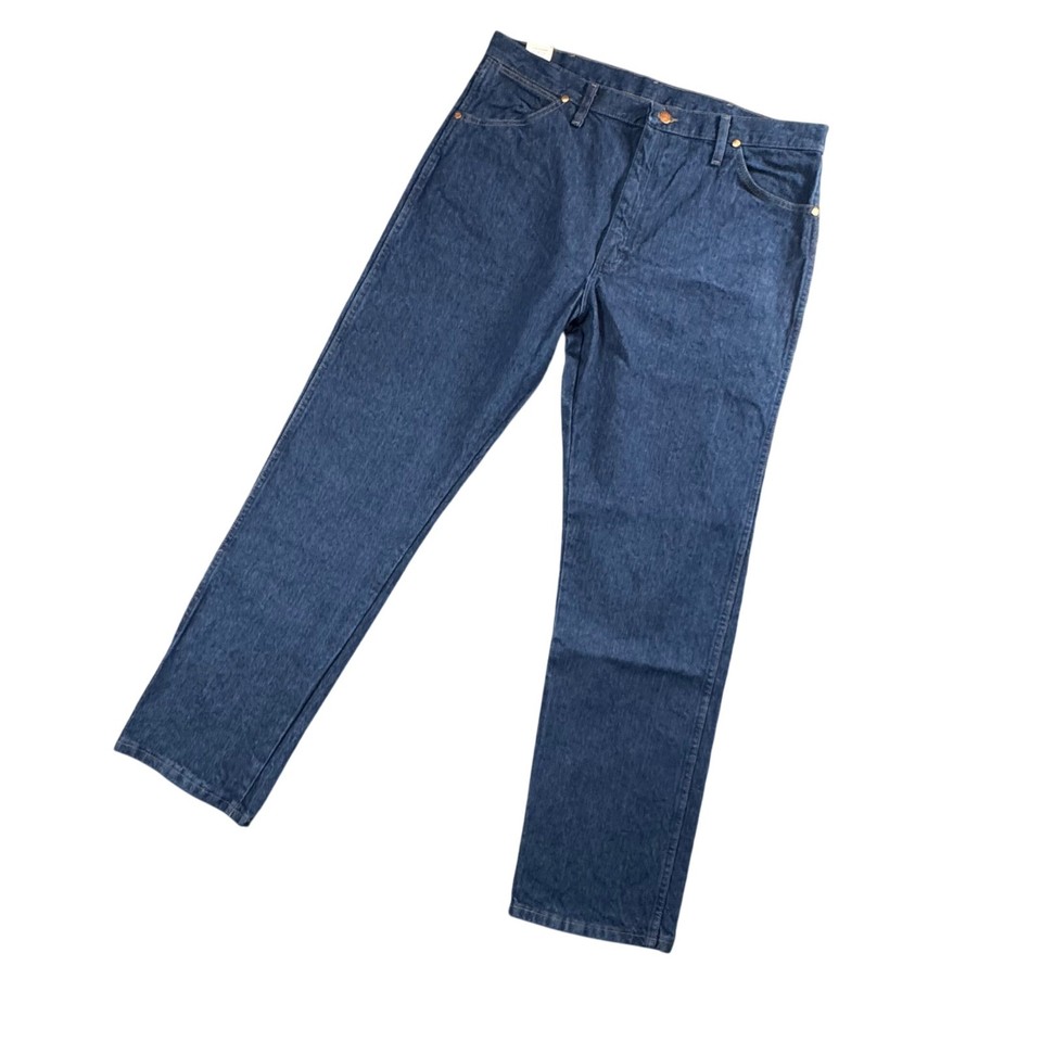 NWT Wrangler Mens Cowboy Cut Pro Rodeo Jeans Original Fit Dark Wash ...