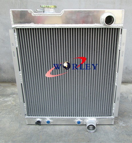 ALUMINUM RADIATOR for FORD MUSTANG V8 289 302 WINDSOR 1964 1965 1966 64 ...