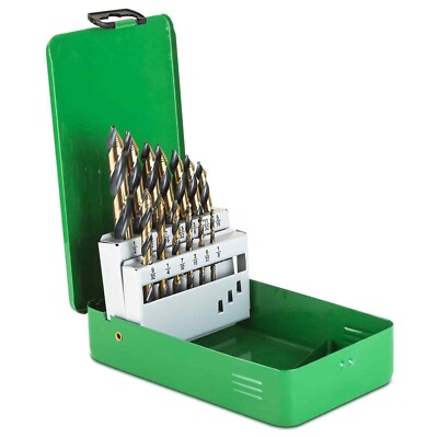 Steel Vision Tools 63230 14 Piece Stepped Tip Drill Bit Set NEW | eBay