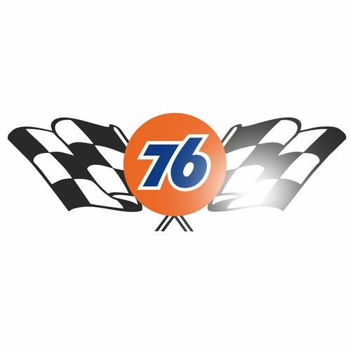 76 Gasoline 60cm Sticker Sticker Racing Tuning US Car OEM JDM Old ...