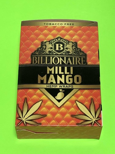 FREE GIFTS🎁Billionaire💵Milli Mango🥭50 High Quality🍁Hemp Rolling Papers🔥 ...