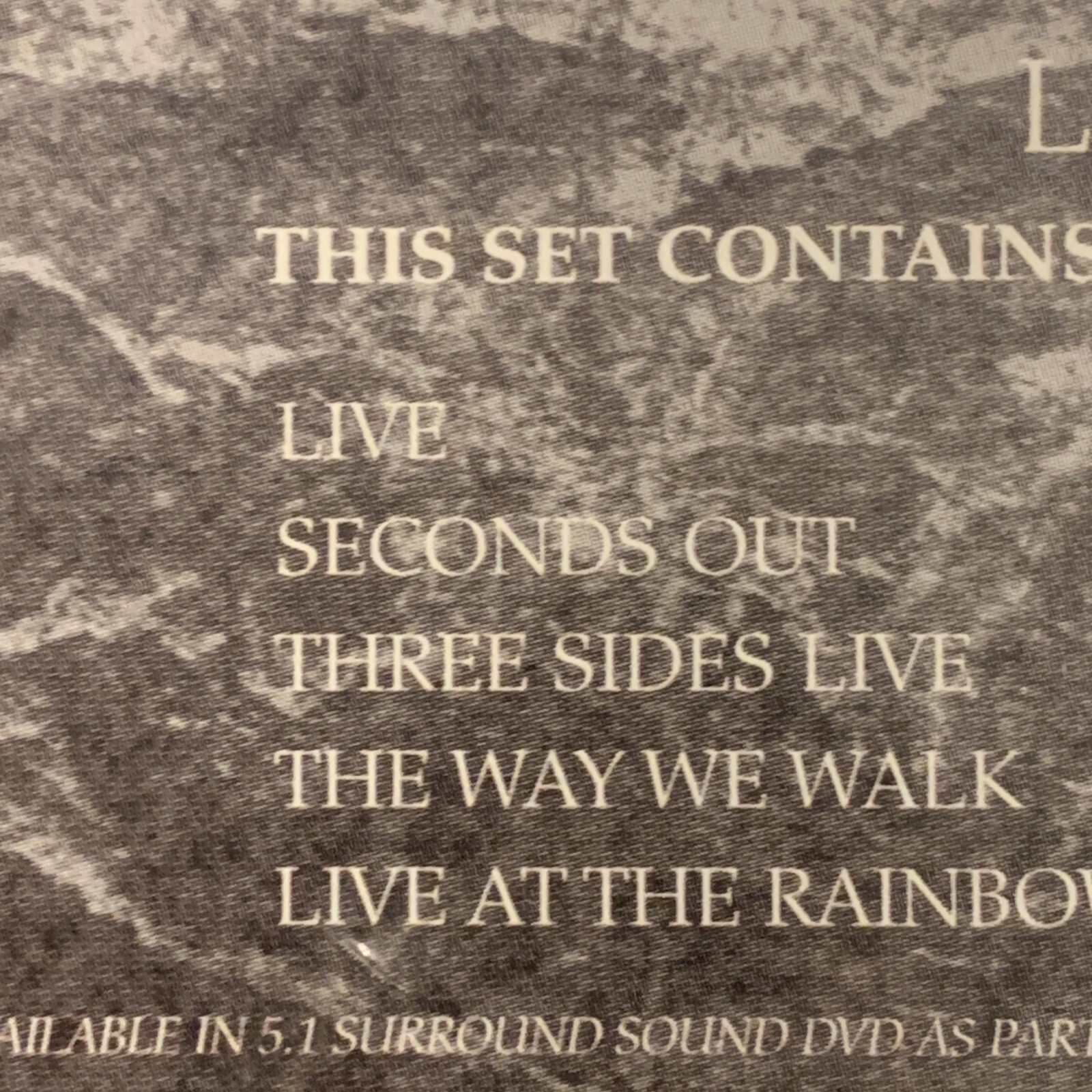 Live 1973-2007 [Box] by Genesis (U.K. Band), Genesis (UK) (CD, 2009, 6 ...