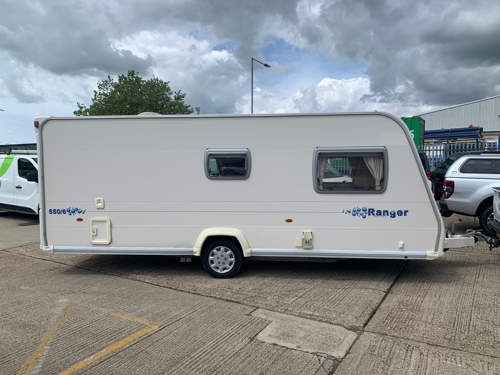 2008 BAILEY RANGER 550-6 SERIES 5 SIX BERTH TOURING CARAVAN SINGLE AXLE ...