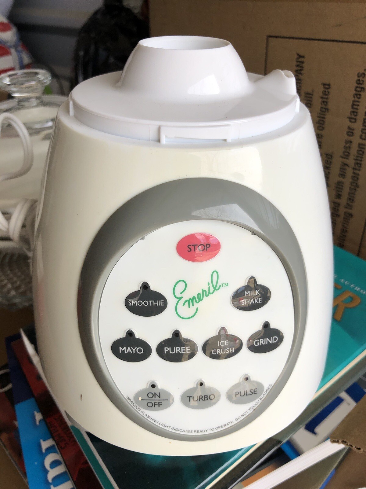 Emeril Blender White Blender MOTOR BASE ONLY EME00003 Ice Crusher ...