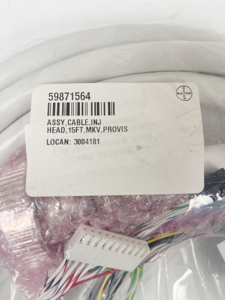 MEDRAD / Bayer REF 59871564 Injector Head Cable Assembly Of Mark V ...
