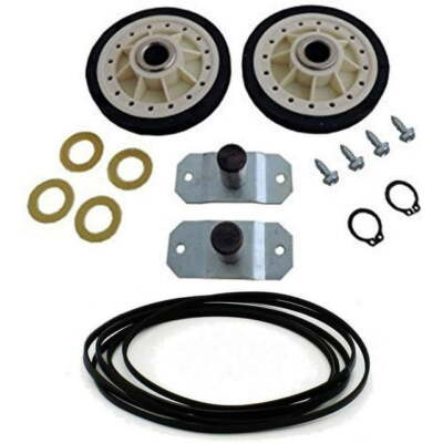 LA-1008, 341241 Dryer Drum Roller Kit and Drum Belt | eBay