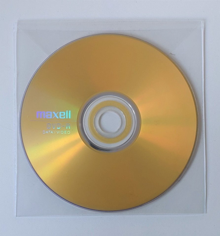 Maxell DVD-R 5 Discs in Sleeves Blank DVD 16x 4.7GB 120mins | eBay UK