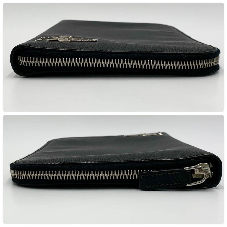 Prada Porter Porter's Clutch Bag Black 16x23cm Very Good Condition ...