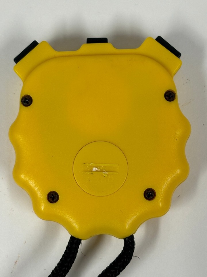 Sportline Yellow Stopwatch Watertight Model 221 | eBay