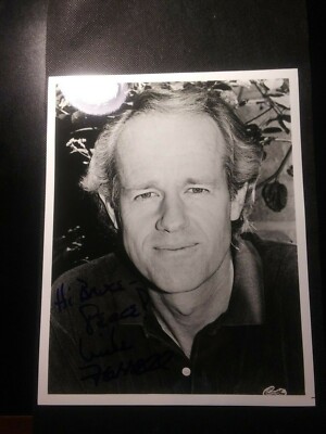 MIKE FARRELL AUTOGRAPH PHOTO - HI BRUCE - PEACE! DD664TTX | eBay