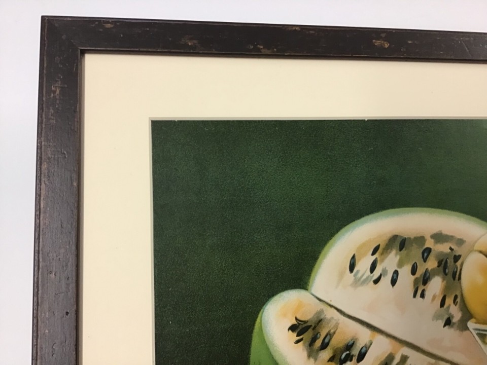 1911 Chromolithograph James Lee Chicago “Select Fruit” Nice Framez | eBay