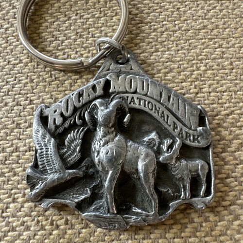 Vintage Keychain Rocky Mountain National Park 1992 | eBay