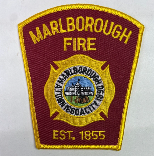 Marlborough Fire Massachusetts MA Patch R9 | eBay