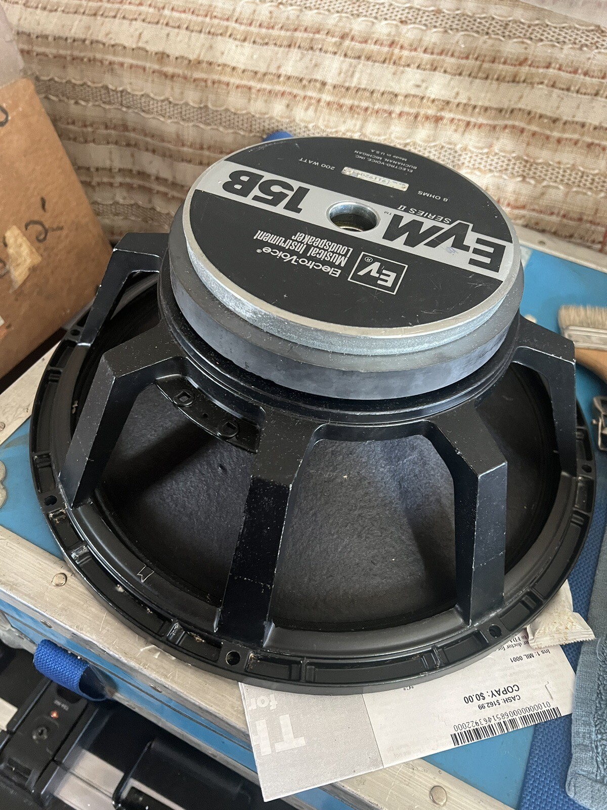 Electro Voice EV EVM15B 15" 8 Ohm 200 Watts Genuine EV Speaker Woofer ...