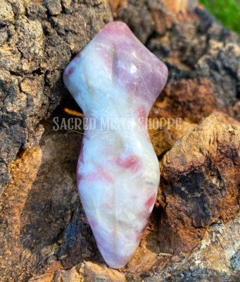 Lepidolite Goddess Worry Stone for Stress Release, Worry, Calm, Serenity | eBay
