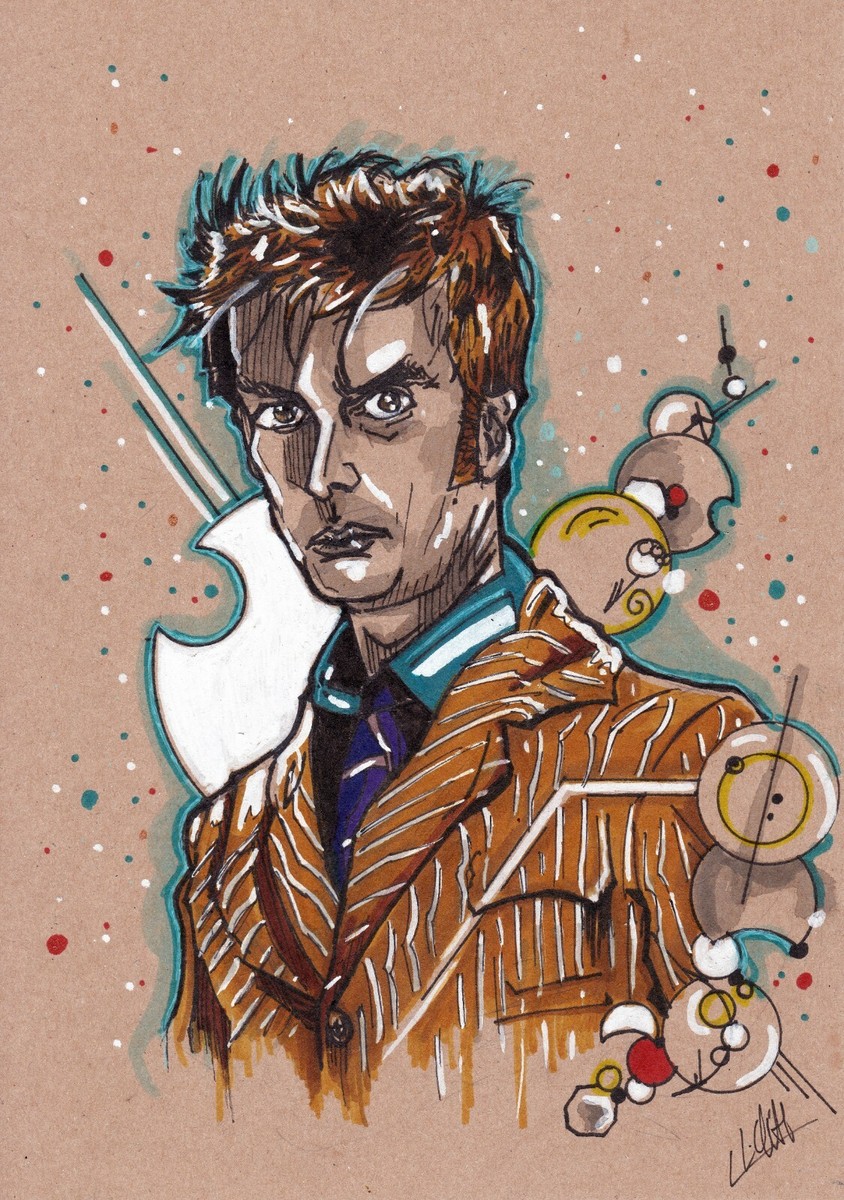 David Tennant Drawings