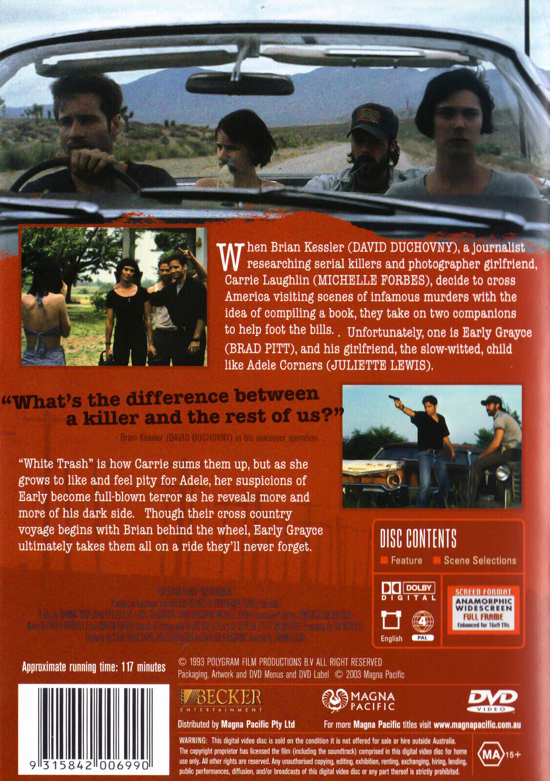 Kalifornia DVD Action Aus Stock Disc Excellent 9315842006990 | eBay