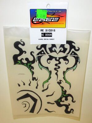 Racers Edge Sic Designs Swirl Decal Sheet #RE SIC015 | eBay