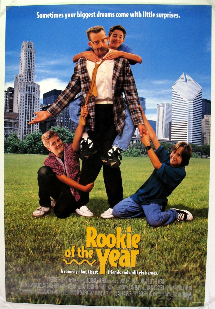 Rookie Of The Year Movie Poster Pick 3 Baseball Movie Edition