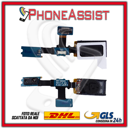ALTOPARLANTE SENSORE PROSSIMITÀ Samsung Galaxy S4 I9500 I9505 FLAT FLEX ...