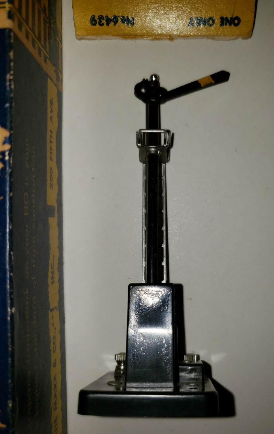 Vintage MARX Trains HO scale 6439 operating Semaphore w/ original box ...