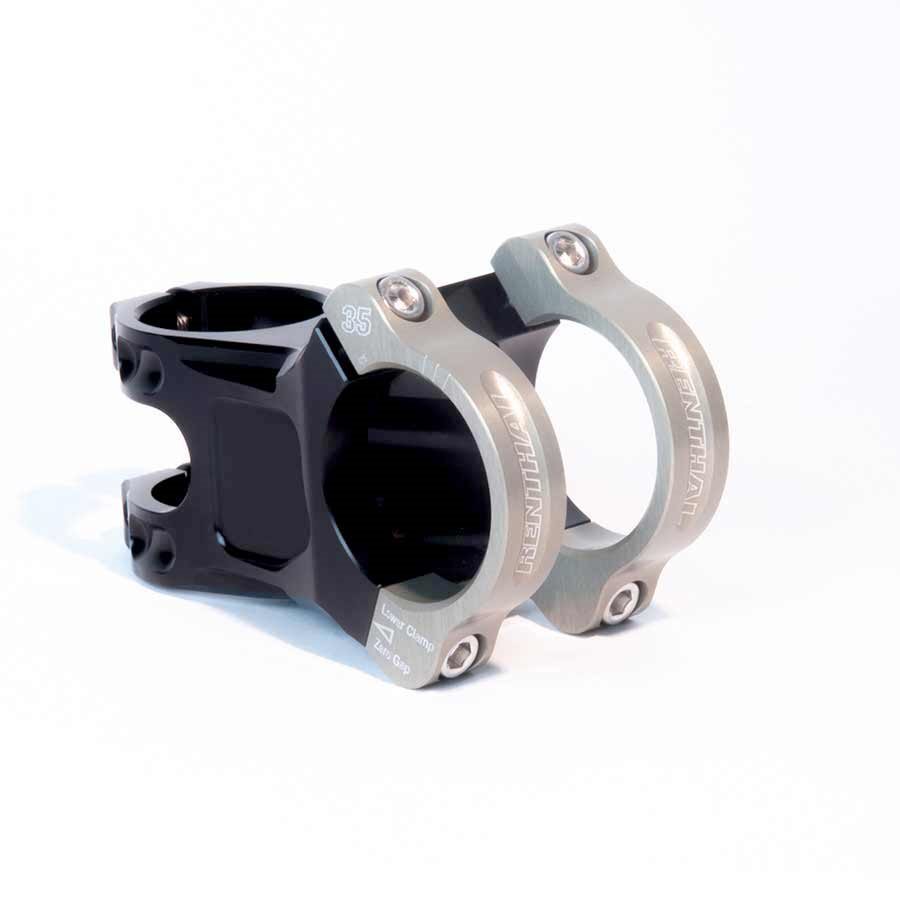 Renthal Apex 35 Stem Clamp: 35mm L: 60mm Steerer: 28.6mm 6 Black/Gold ...