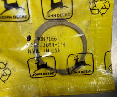 40M7166 OEM John Deere Snap Ring | eBay
