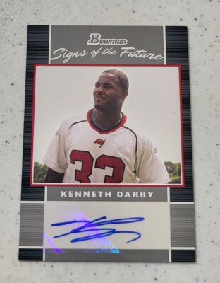 KENNETH DARBY 2007 BOWMAN SIGNS OF THE FUTURE AUTOGRAPH | eBay