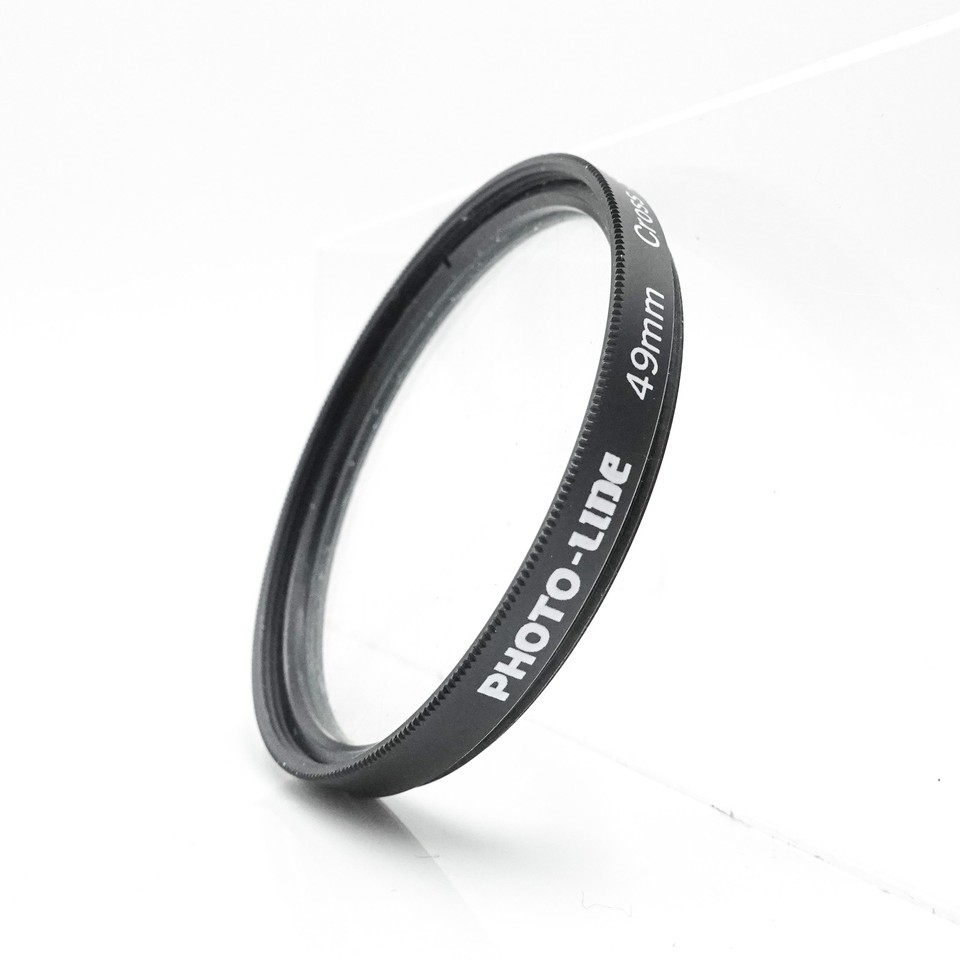 Vintage Photo-line 49mm Cross Screen 6x Camera Lens Filter - VGC | eBay UK