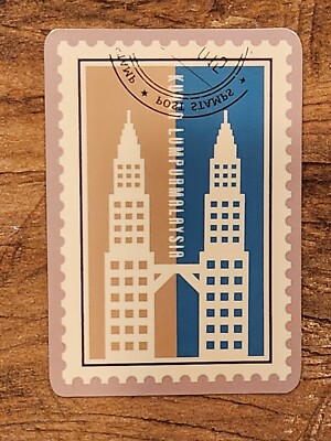 Petronas Twin Towers Sticker Petronas Decal Petronas Stamp Sticker ...