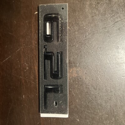 1 OEM 6.2L Gloss Black Emblem 19-23 Chevrolet Silverado Sierra Camaro ...