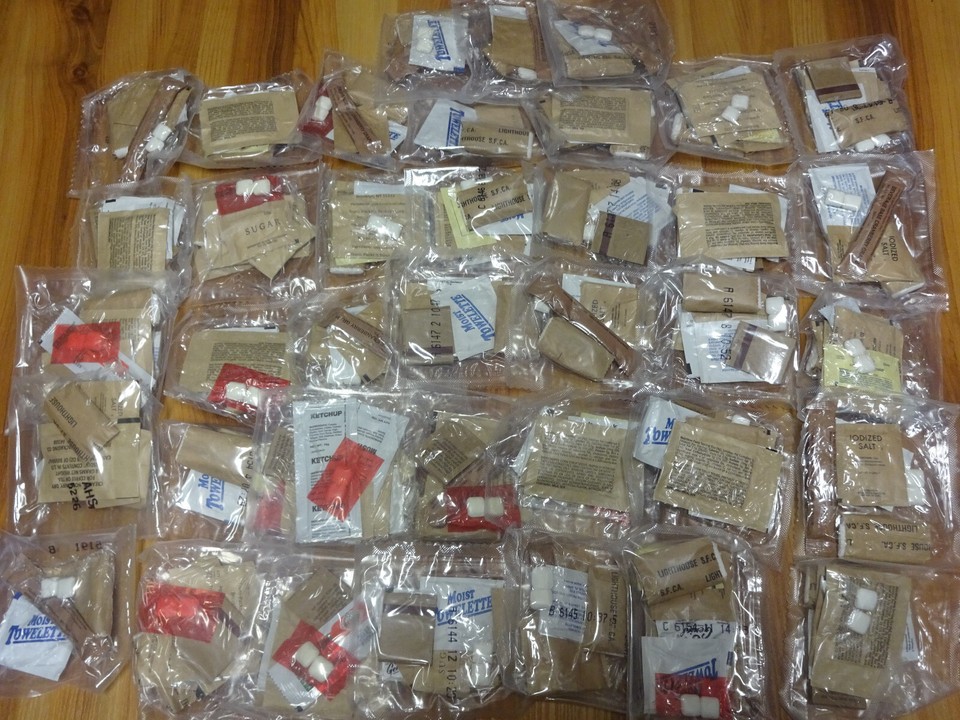 MRE Accessory Packets Lot of 38 Authentic US Military MREs | eBay