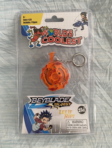 Beyblade Burst Orange World's Coolest Keychain Super Impulse Product ...