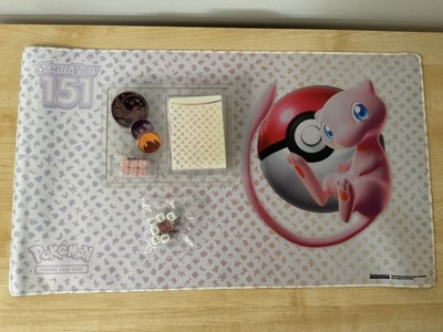 Pokemon 151 UPC Playmat and Accessories. No Packs Included. No UPC Box ...