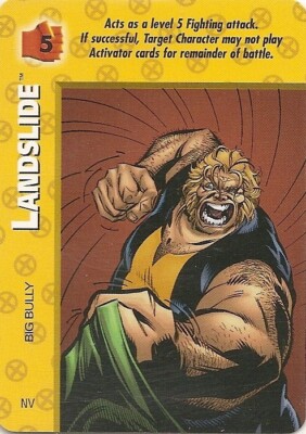 Marvel OVERPOWER X-Men Landslide Big Bully special | eBay