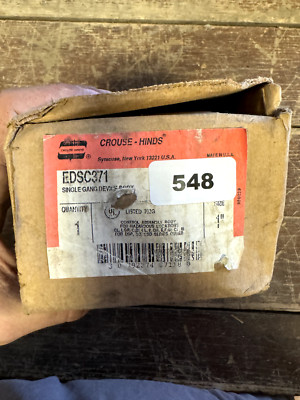 Fittings - Crouse Hinds Explosion Proof