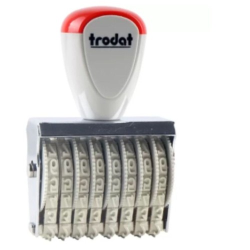 Personalized Number Stamp Changeable Business Stamps DIY Roller Stamps ...