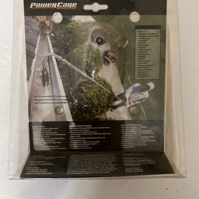 Power Care AP31052 Gutter Cleaner Attachment for Gas Pressure Washer ...
