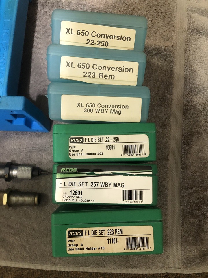Dillon Reloading Press Dillon XL650 w/ Extras Dillon Reloading + Extra ...