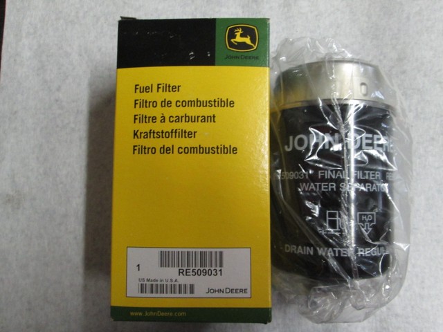 RE509031 John Deere 20 Series Fuel Filter 2 Micron for sale online | eBay