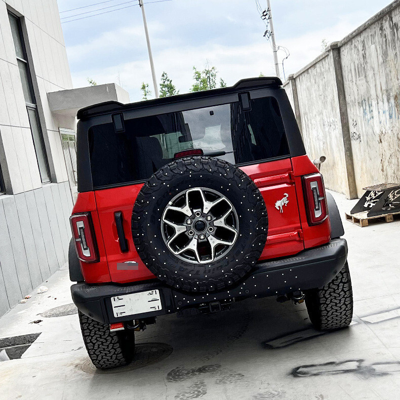 Rear Spoiler fits for Ford Bronco 2021-2023 Rear Spoiler Trunk Tail Lip ...